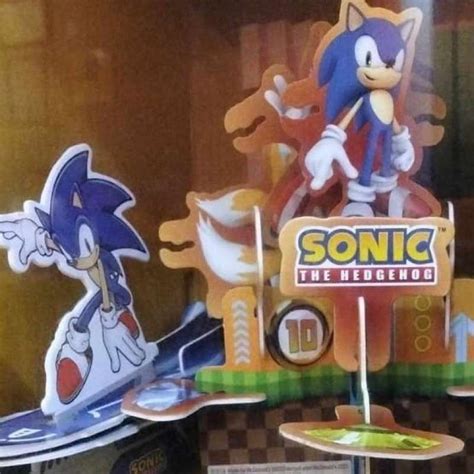 Jual Happy Meal 2024 Sonic Prime Amy Knuckles Tails Hoverboard Mosaic