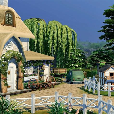 Cottage Farmhouse No Cc Gallery The Sims 4 Rooms Lots Curseforge