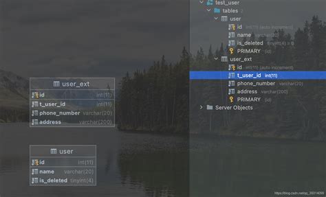 使用idea的database模块绘制数据库er图idea Er图 Csdn博客