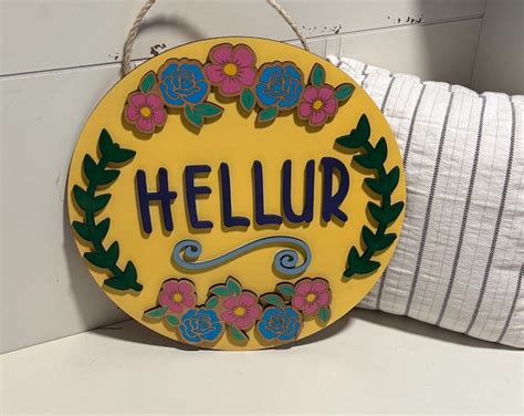 15 Inch Hellur Madea Door Hanger Sign Etsy