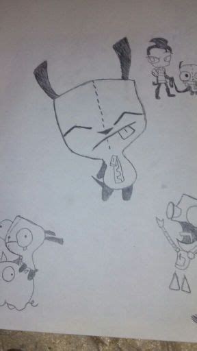 Gir Drawings Invader Zim Amino