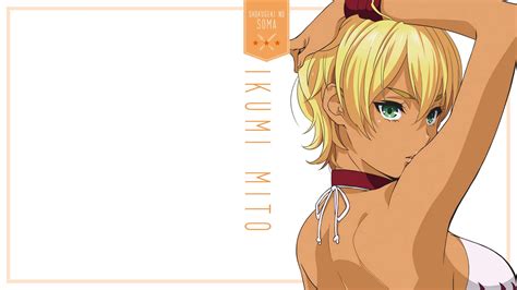 Download Ikumi Mito From Food Wars Anime Series Wallpaper