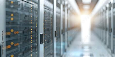 Interconnecting Servers And Storage Systems In A Data Center Room Concept Data Center