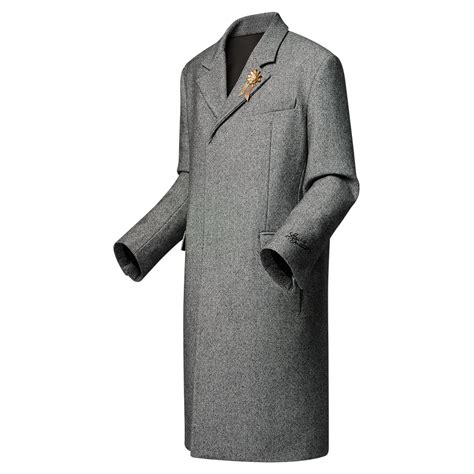 테일러드 울 코트 의류 루이 비통