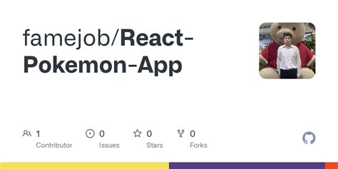 Github Famejobreact Pokemon App