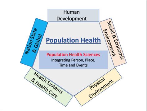 Figure E Conceptual Model Of Population Health Download Scientific