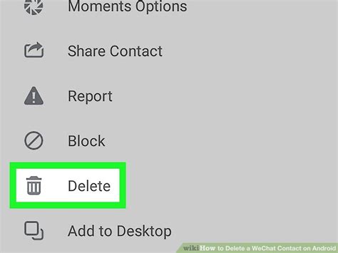 how to delete a wechat contact on android 6 steps with pictures