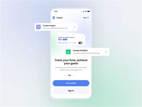 Tasker Task Management App Behance