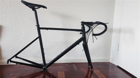 Van Rysel Frame Xl Saddle Handlbars Road Bike Frames Bike Hub
