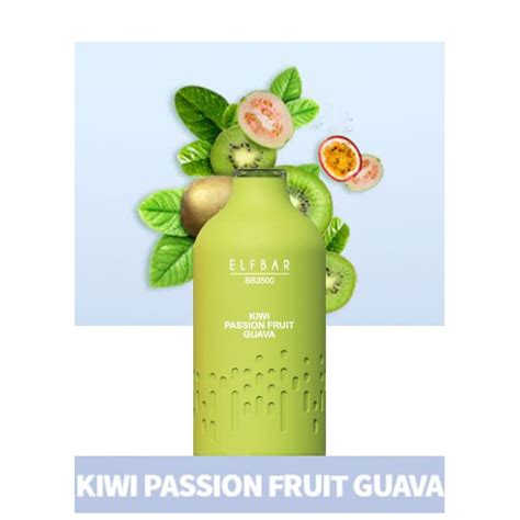 Одноразовый Pod Elf Bar Bb 3500 650mah Kiwi Passion Fruit Guava Киви с