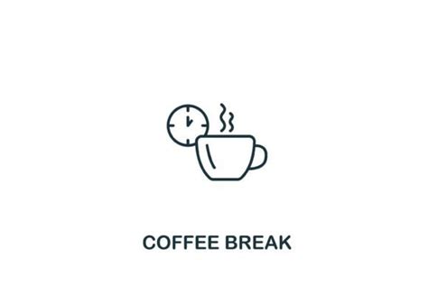 Coffee Break Icon Graphic By Aimagenarium · Creative Fabrica