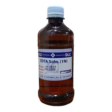 Edta Solution 1n 500ml Lab Reagent Labtex Bd