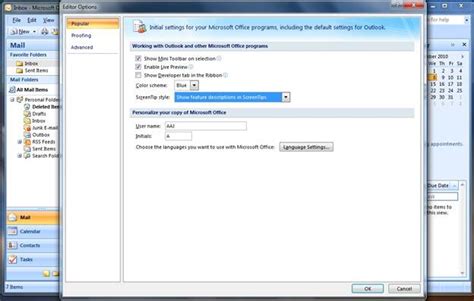 Outlook 2007 Modifying Mail Formatting Techyv