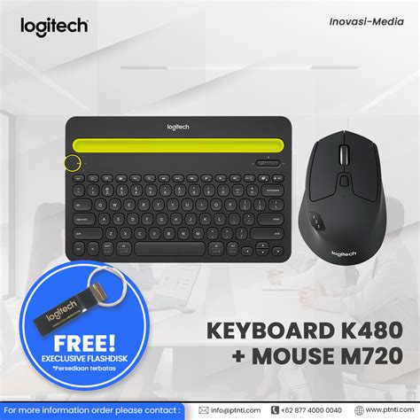 Promo Logitech Falsdesk Keybord Dan Mouse Pt Nusantara Tridaya Inovasi