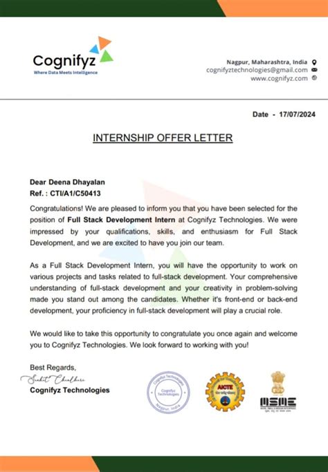 Deenadhayalan Manjunath On Linkedin Cognifyz Internship Frontend