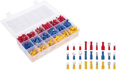 Box With 700 Assorted Terminals Gfn Gibellato Forniture Nautiche