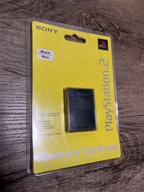 8mb Playstation 2 Memory Card 3rd Party Retro Vgames