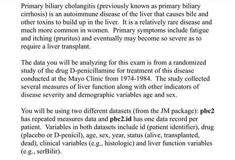 Solved Primary Biliary Cholangitis Previously Known As Chegg Com