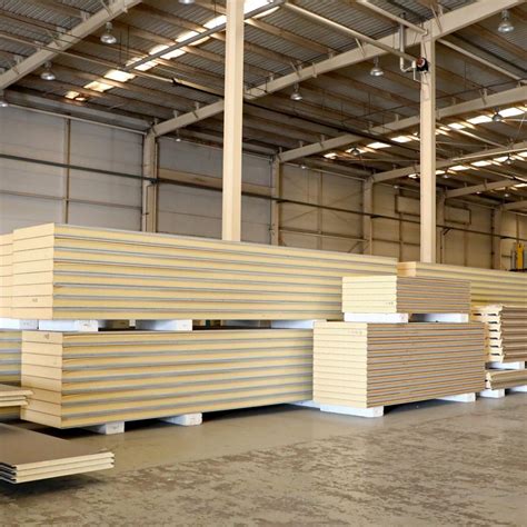 High Density Polyurethane Pir Pu Pur Insulated Laminated Sandwich Panels For Roof Wall Pu