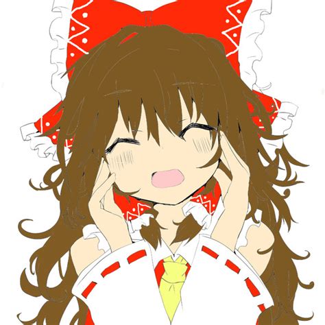可愛い霊夢だと思った？ 正解！ 氷狼 さんのイラスト ニコニコ静画 イラスト