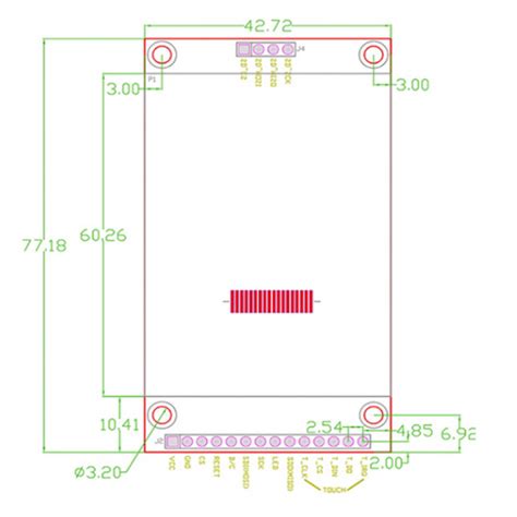 2 4 spi serial 320x240 tft touch display module for arduino