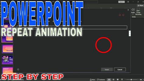 How To Repeat The Animation In Powerpoint 🔴 Youtube