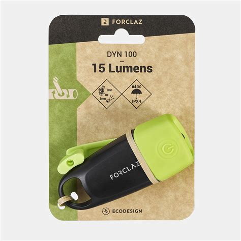 Dynamo Torchlight 15 Lumen Dynamo 100 V2 Forclaz Decathlon