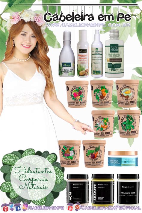 Hidratante Corporal Natural Lista 15 opções veganas Hidratante