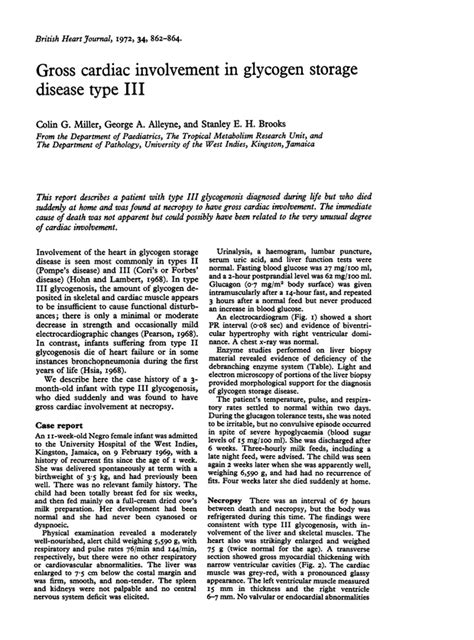 Glycogen Storage Disease Type 3 Pdf Dandk Organizer