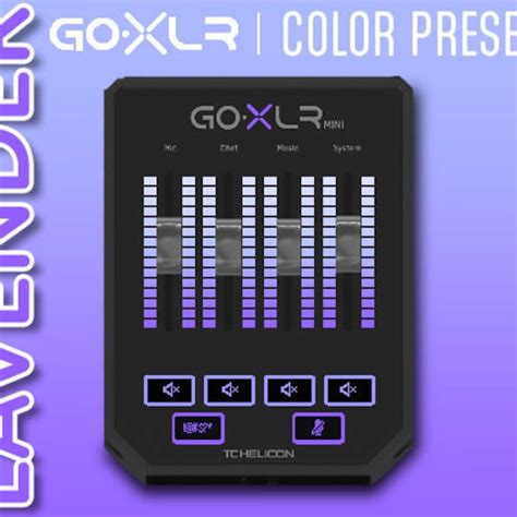 Goxlr Color Preset Etsy