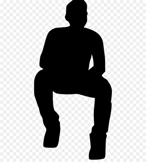 People Sitting Silhouette 1538887 Clipart Library
