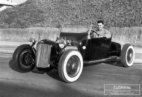 Isky T Two Legends A Photo Of Ed Iskenderian In His Well Known 1924 Ford Model T Roadster The