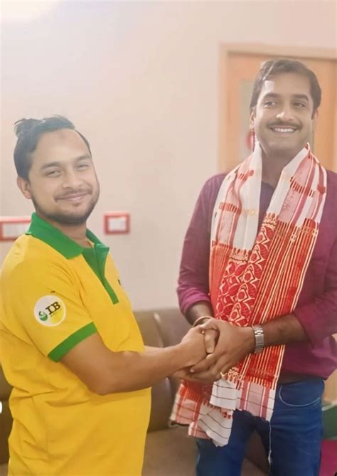 Gesture From Asam Dealer Assamese Welcome Dr Vishnu Kiran Manam Msc