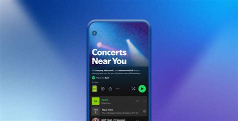Spotify 推出「附近的演唱会」新功能，信息、购票途径一应俱全 掘金咖