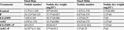 Effect Of P Fertilization And Rhizobia Strain Inoculation On Nodulation