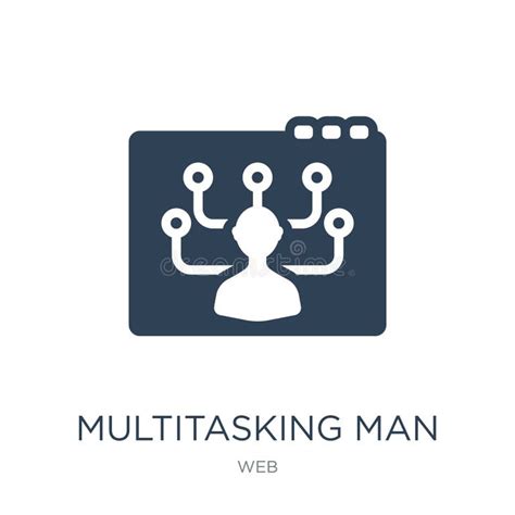 Multitasking Man Logo Stock Illustrations 330 Multitasking Man Logo