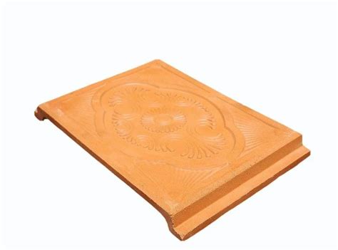 Brown Floral Pattern Ceiling Clay Tile At ₹ 32piece In Chittoor Id