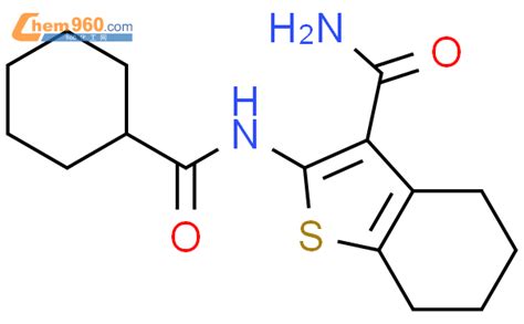 Cyclohexanecarbonyl Amino Tetrahydro Benzo B Thiophene Carbox Ylic