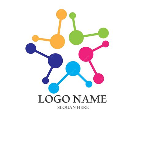 Premium Vector Molecule Vector Illustration Design