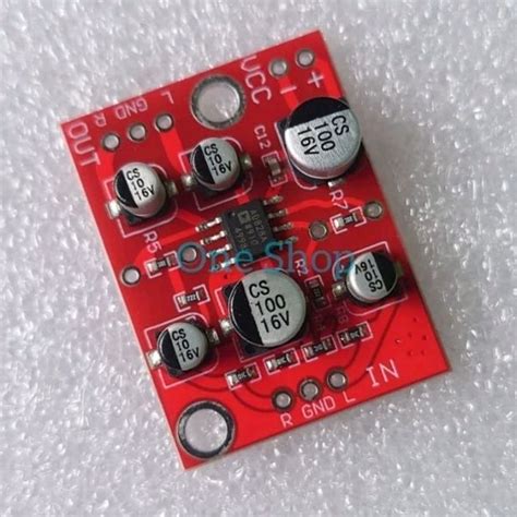 Jual Ad828 Stereo Preamp Power Amplifier Board Preamplifier Module