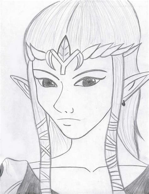 Princess Zelda By Dark Geijutsuka On Deviantart