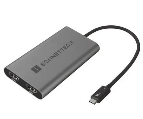 Tb3 Dhdmi Sonnettech Thunderbolt 3 Dual Hdmi 2 0 Adapter Female At ₹ 8500 Piece In Kochi