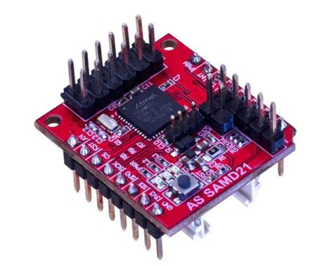 samd21 lite is a stamp sized mikrobus compatible cortex m0 mcu board