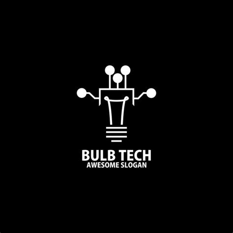 Premium Vector Bulb Technology Logo Design Symbol Business