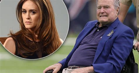 George H W Bush Sends Actress Apology After Sexual Assault Scandal