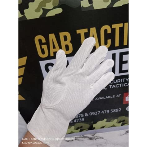 White Cotton Gloves Sold By Pair Shopee Philippines