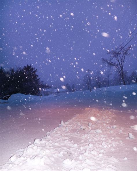 Snowfall Aesthetic