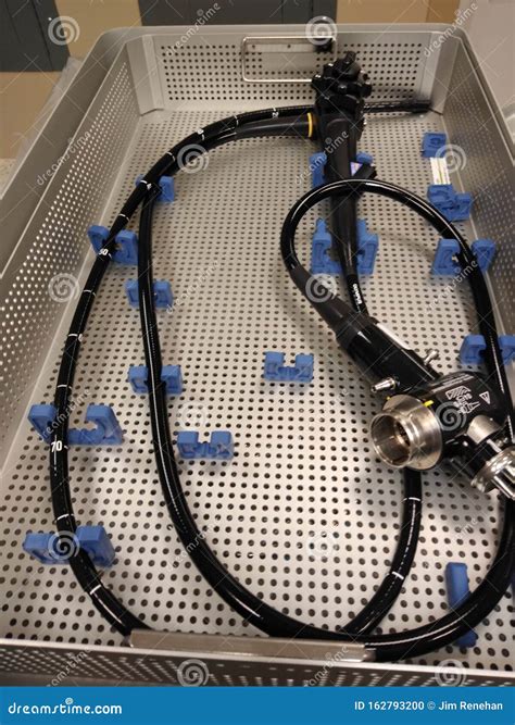 Ercp Scope Cage For Transporting To Other Hospitals Editorial Image
