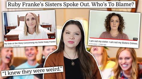 I Watched Ruby Frankes Sisters Videos So You Dont Have To Youtube