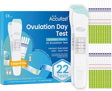 Ovulation Test Kit 22pcs Lh Combo Pack 2x Ovulation Peak